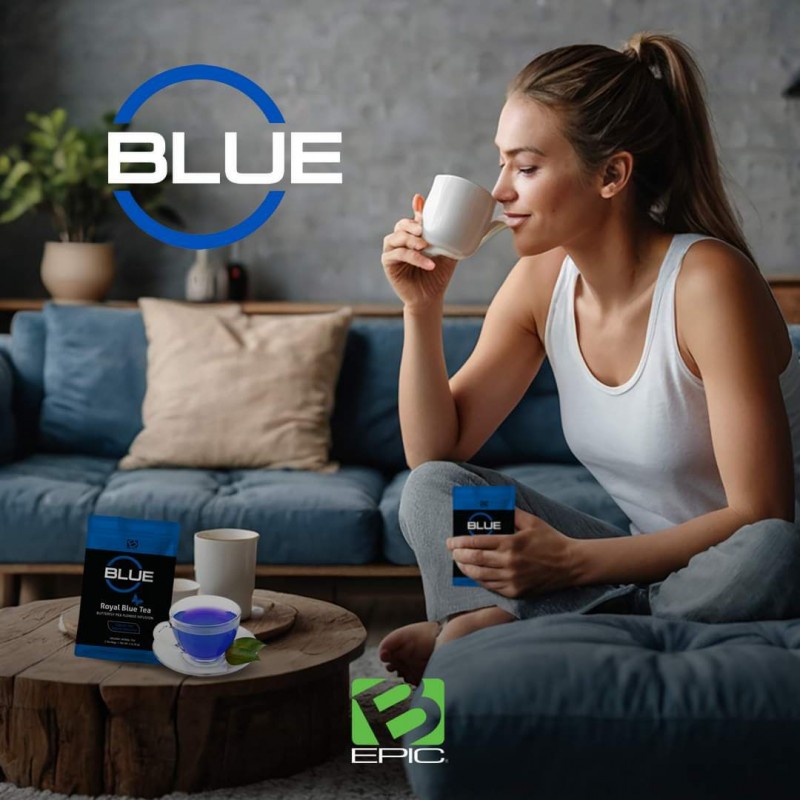 B-Epic Royal Blue Tea - Infusion Détox Bio aux plantes